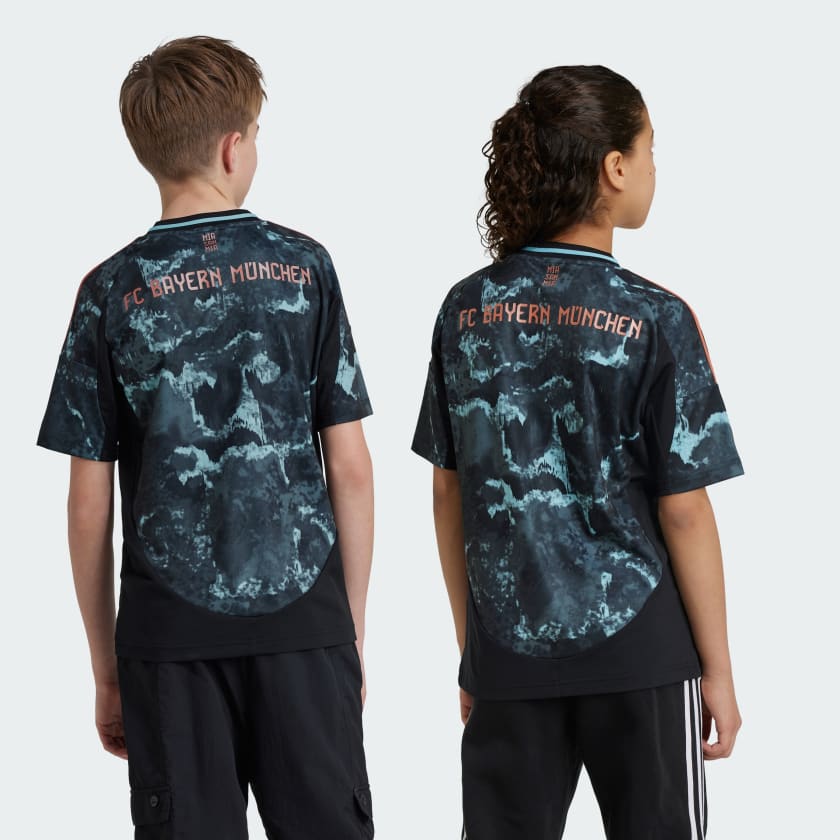 FC Bayern 24-25 Away Mini Kit Full Set Shirt & Short – Football DXB